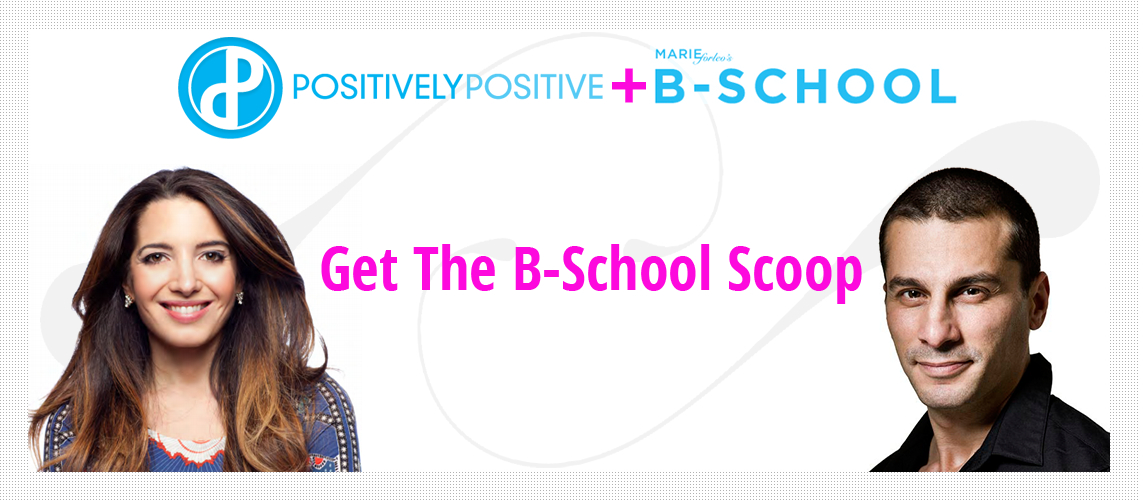 Positively Positive co-founder Eric Handler interviews B-School's Marie Forleo