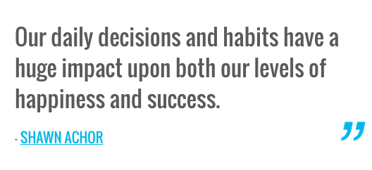 Our daily decisions and habits have a huge impact upon both our levels ...