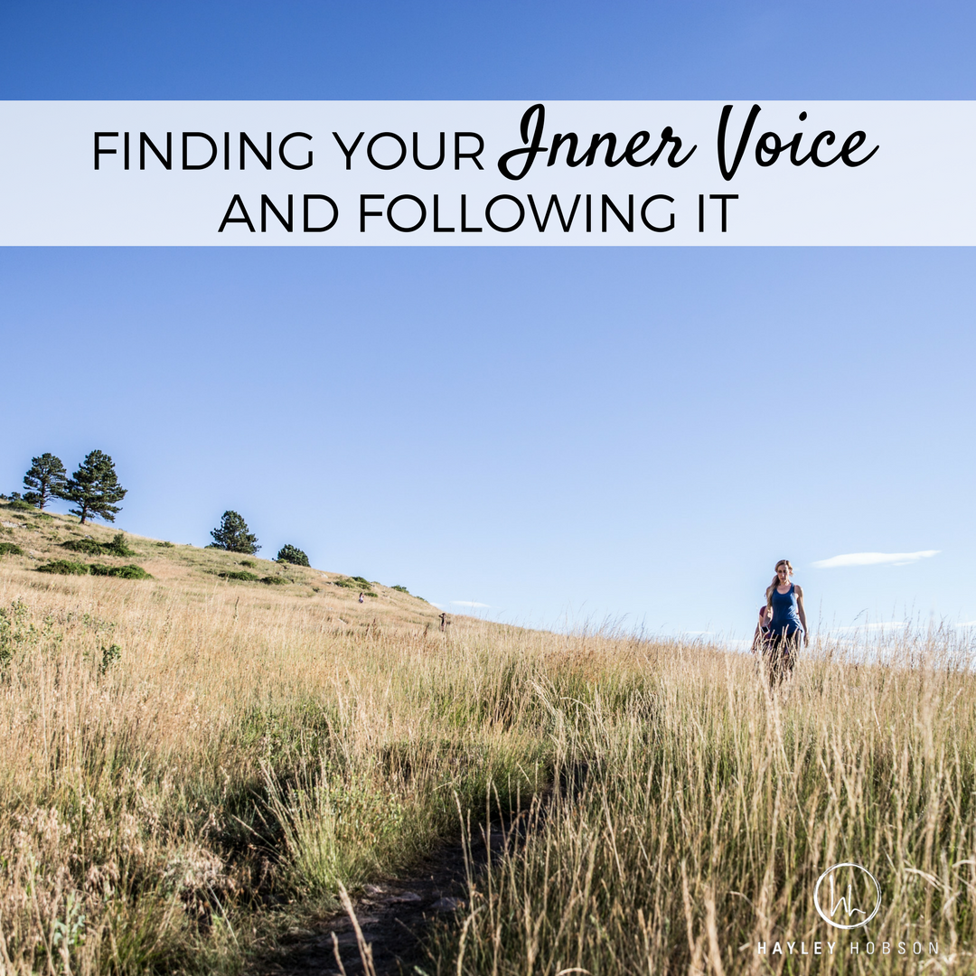 Finding Your Inner Voice ... And Then Following It - Positively ...